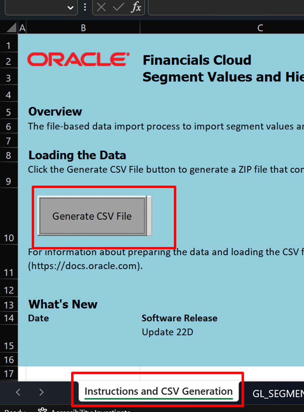 How to Import Segment Value via FBDI