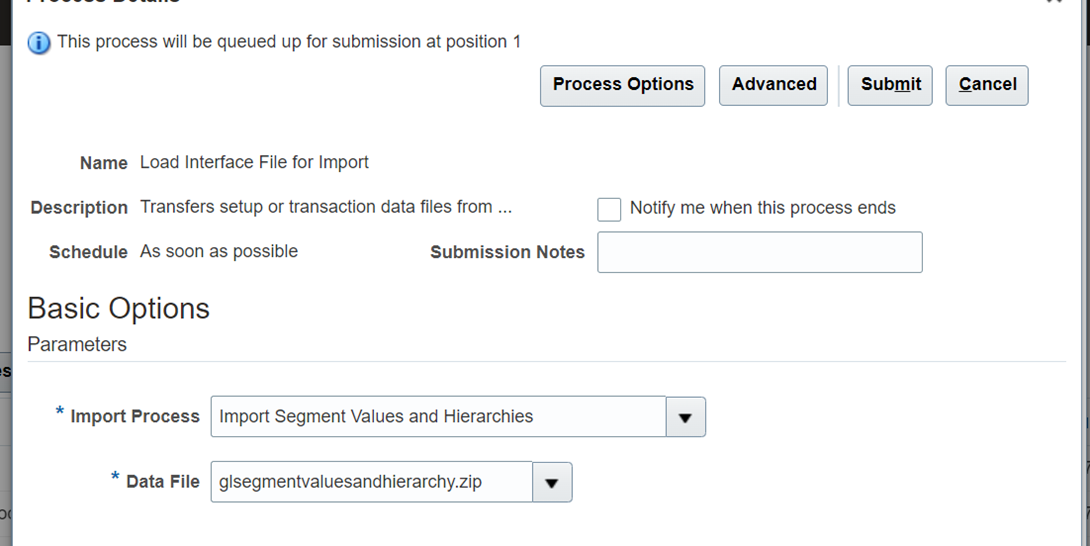 How to Import Segment Value via FBDI