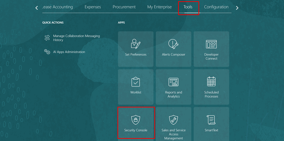 Employee Expense Account Change in Oracle Financials Cloud
