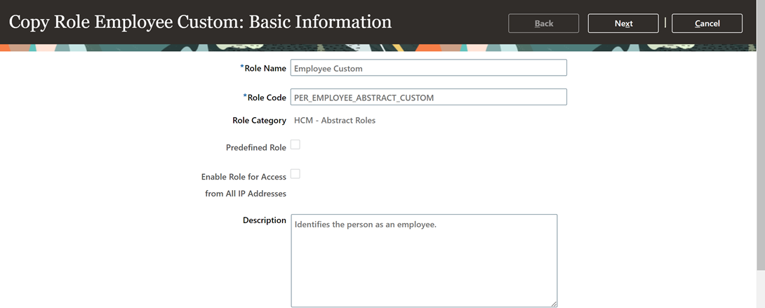 Employee Expense Account Change in Oracle Financials Cloud
