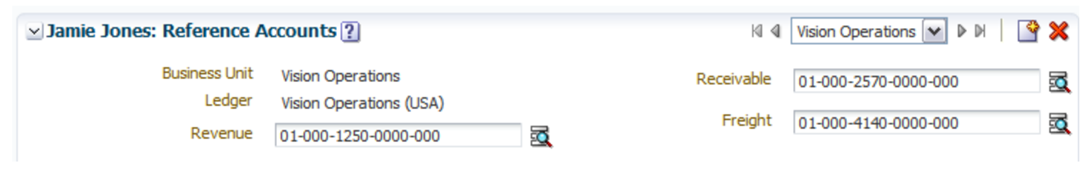 AutoAccounting Rules In Oracle Fusion